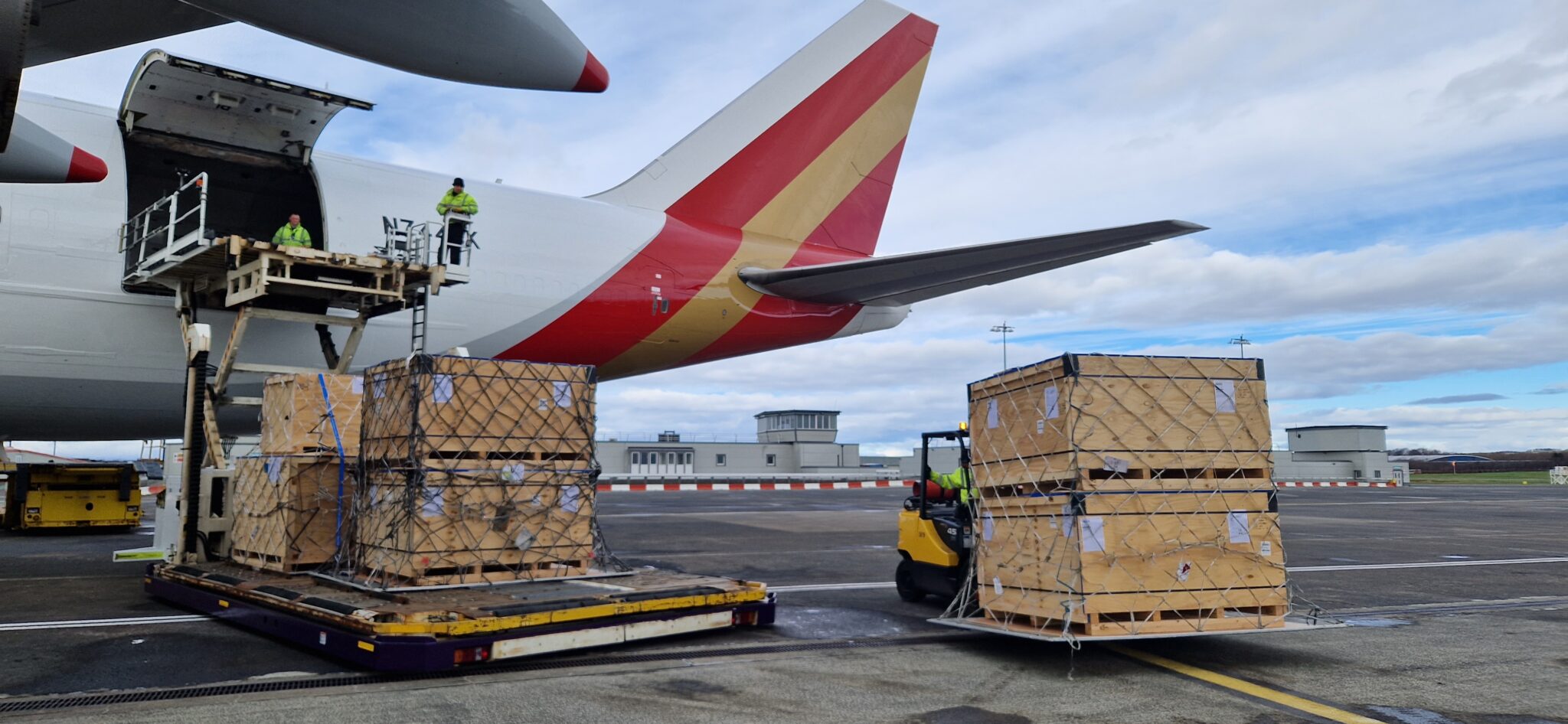 Pentagon Dartford support an air charter to Brazil - Pentagon Freight ...